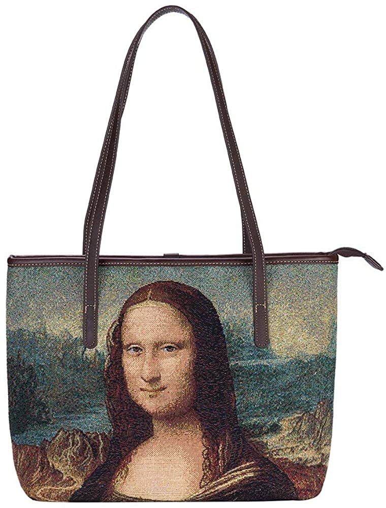 Signare Tapestry Women Bags inspired by Leonardo da Vinci, Mona Lisa ...