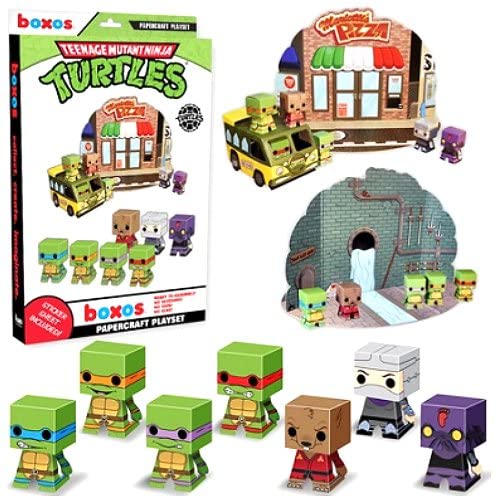 Teenage Mutant Ninja Turtles Papercraft Activity Playset – BigaMart