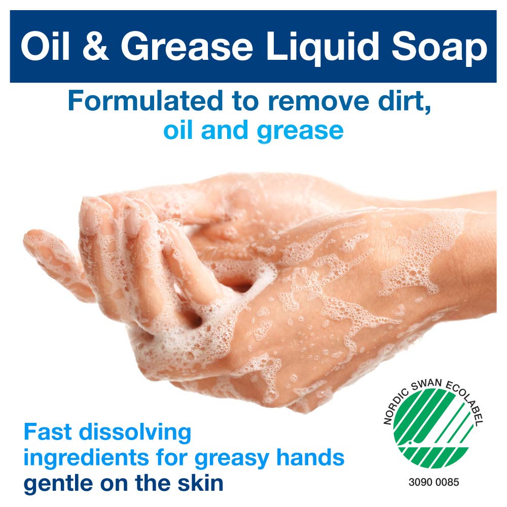 Tork Oil and Grease Liquid Soap – 420401 – Liquid Soap for S1/S11 ...