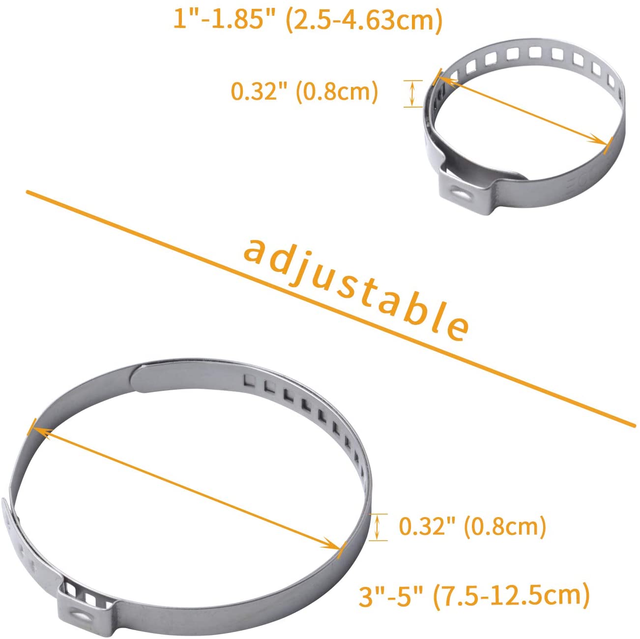 CV Boot Clamps, MIKKUPPA CV Joint Clips Kit – pack of 16 – BigaMart