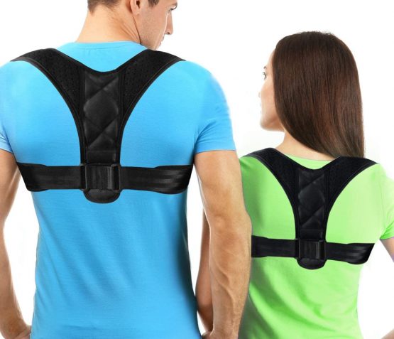 Tomiya Figure 8 Posture Corrector Back and Shoulder Support Brace ...
