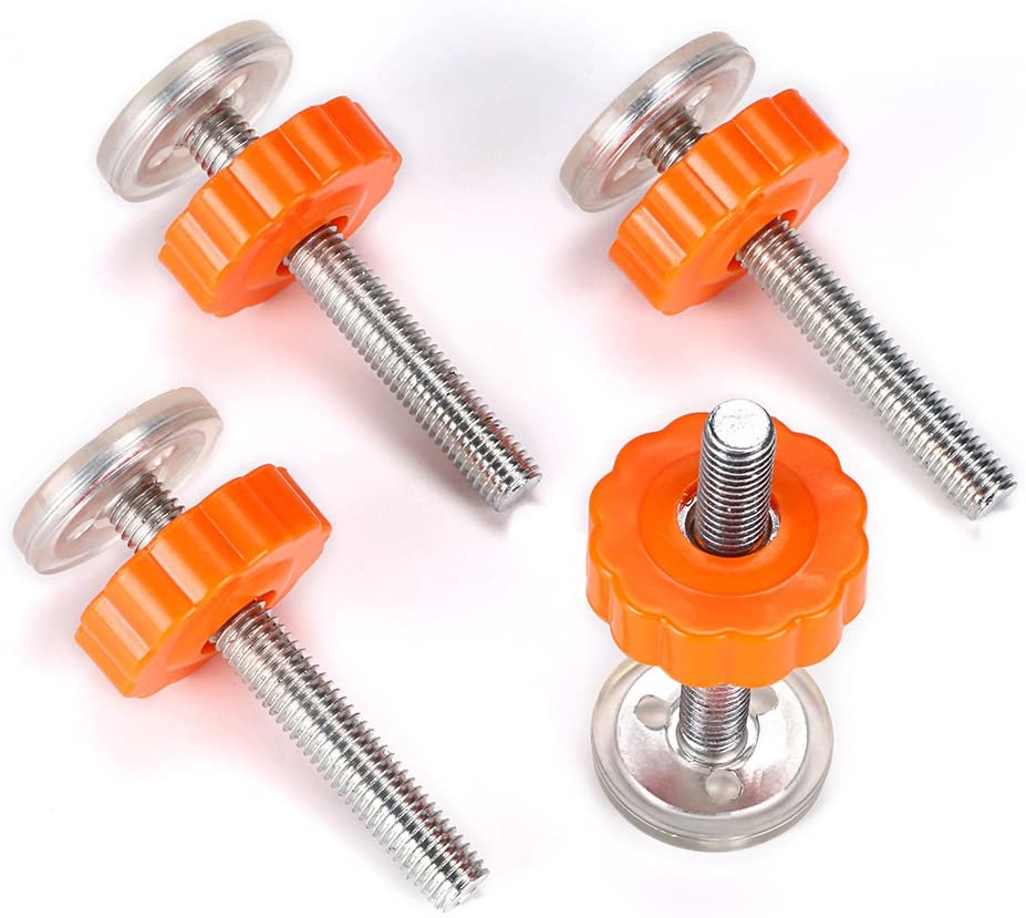 IGNPION 4pcs Pressure Baby Gate Screw Bolts Threaded Spindle Rods Walk ...