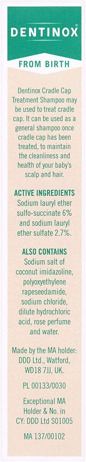 Dentinox Cradle Cap Treatment Shampoo for Babies – BigaMart