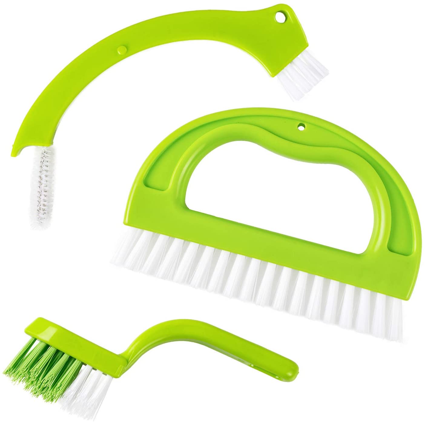 Tile Brushes Grout, Tinabless 3 in 1 Grout Cleaning Brush,Tile Joint ...
