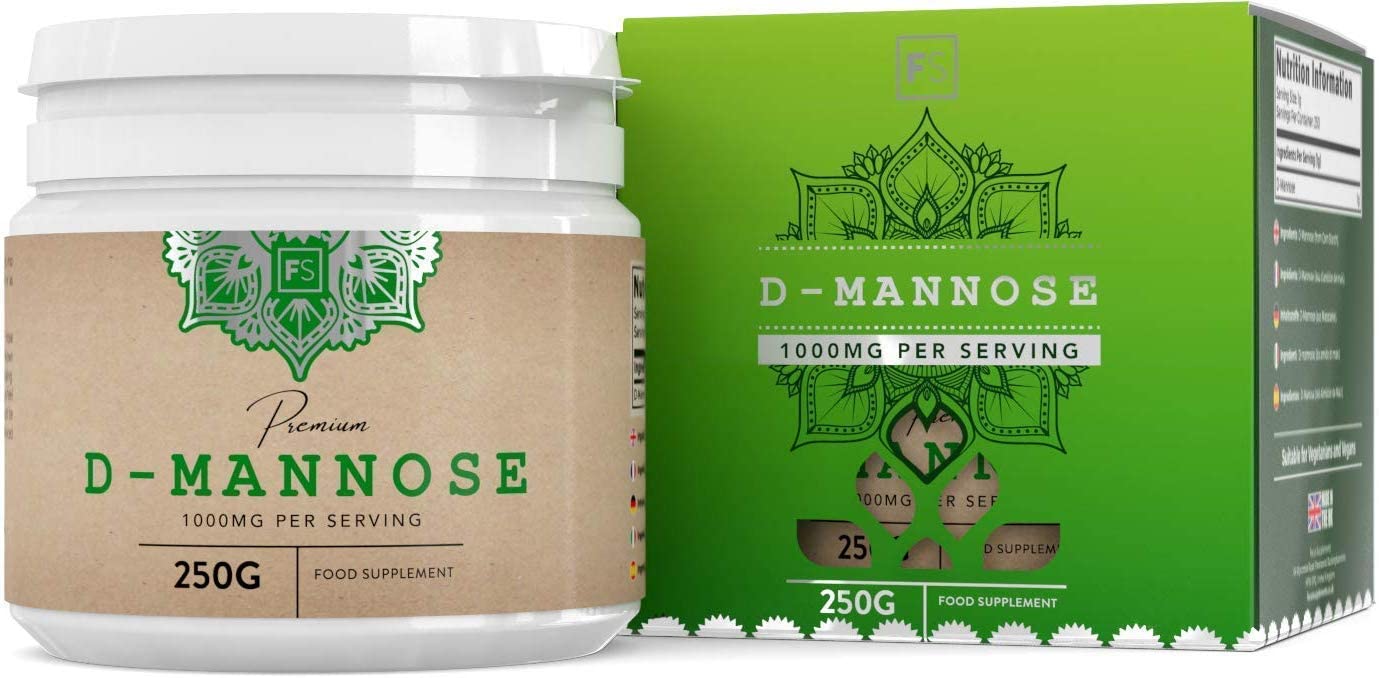 Focus FS D Mannose Powder | 250g D-Mannose with No Added Ingredients ...