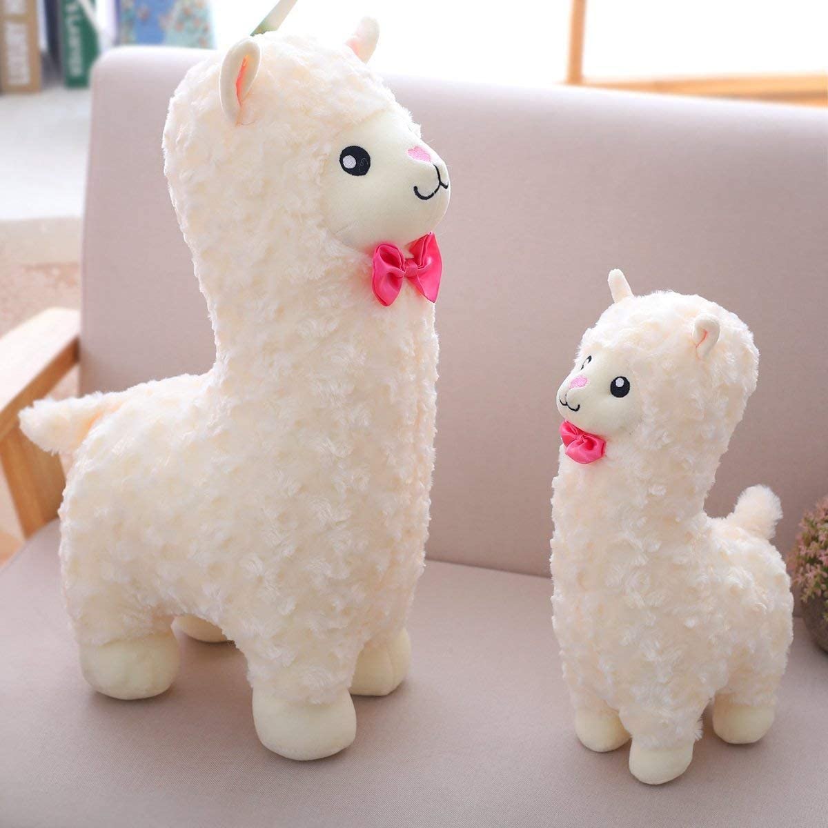 Winsterch Cuddly Llama Plush Soft Toy Stuffed Llama Teddy Animals Baby ...