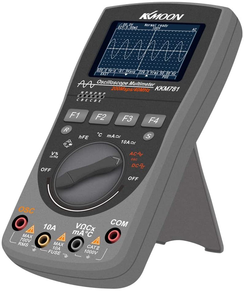 KKmoon 40MHz 200Msps/S Oscilloscope, Intelligent Digital Storage ...