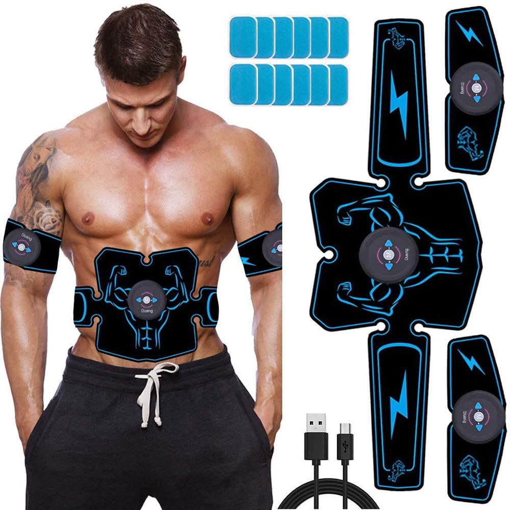 Duang Muscle Stimulator EMS Abs Trainer Fitness Training Gear Abdominal ...