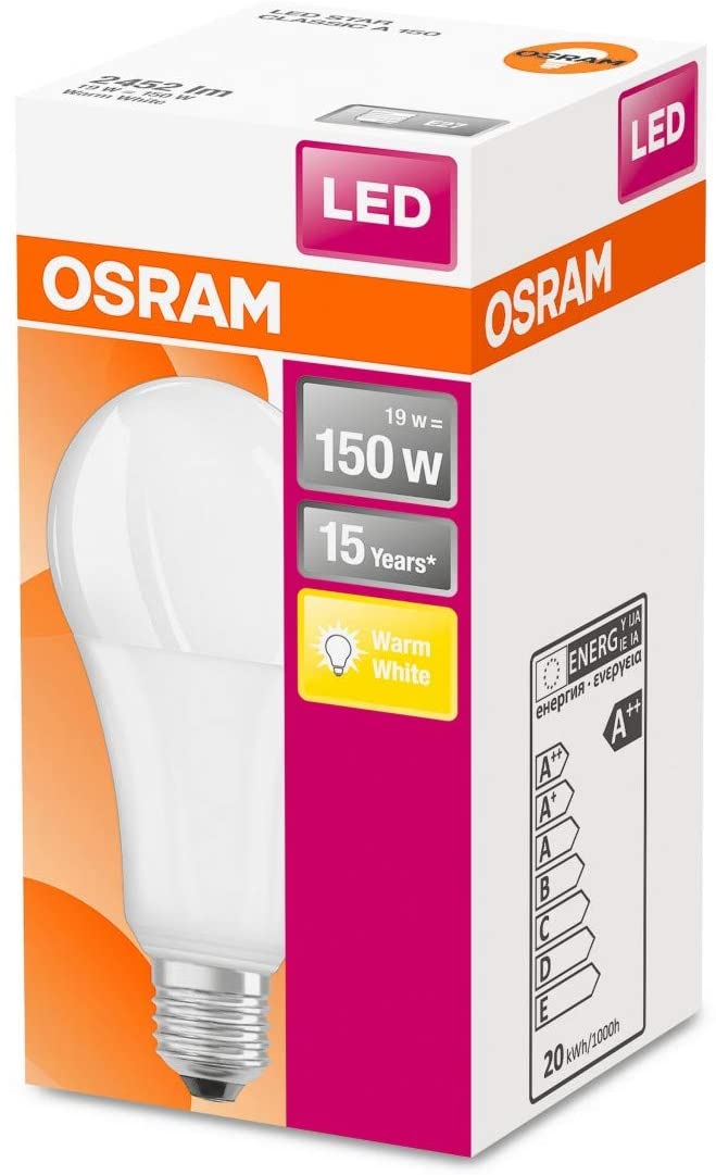 Osram LED STAR CLASSIC A 150 20 W/2700K – BigaMart