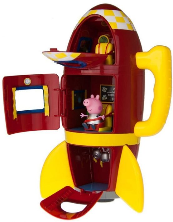 Peppa Pigs Spaceship Rocket With Sound – BigaMart