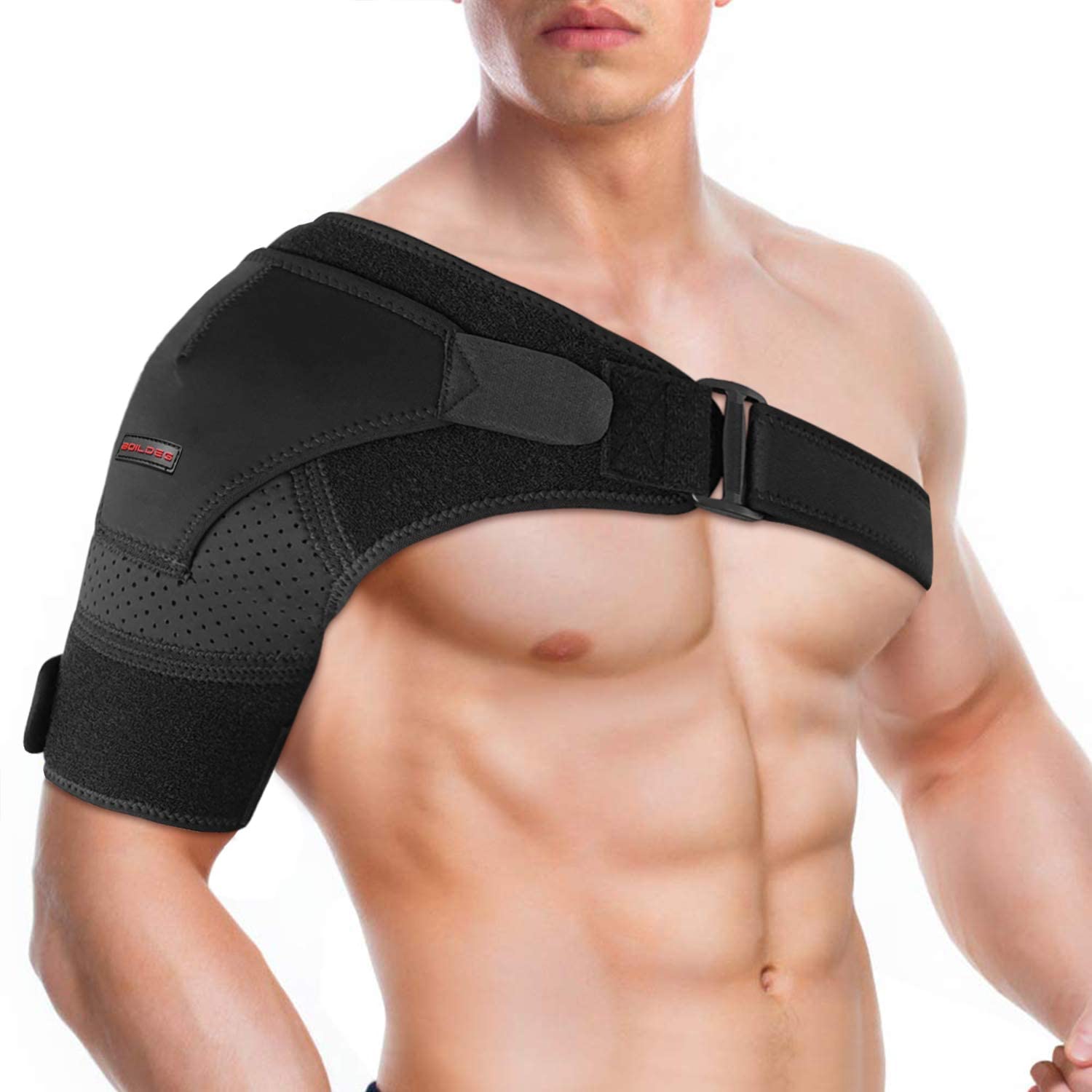 SYOSIN Shoulder Brace, Adjustable Rotator Cuff Support for Injury ...