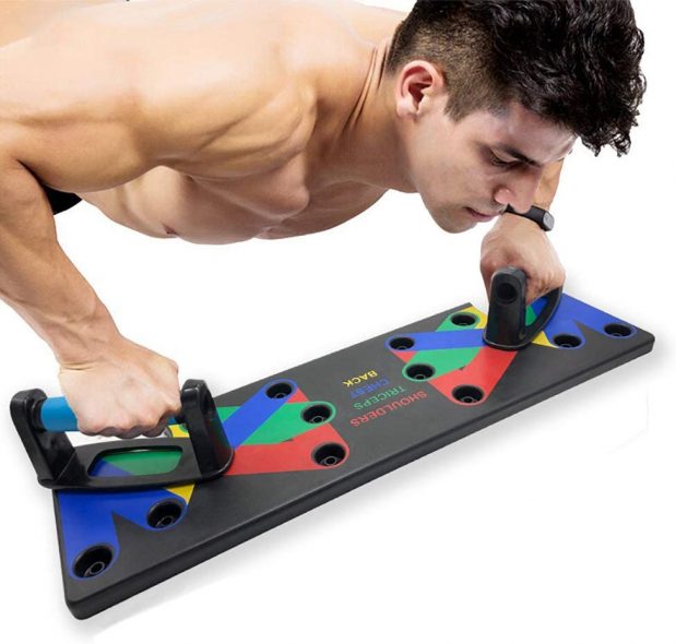 Fraser Fitness Push Up Board 9 In 1 Multifunction Muscleboard Colour
