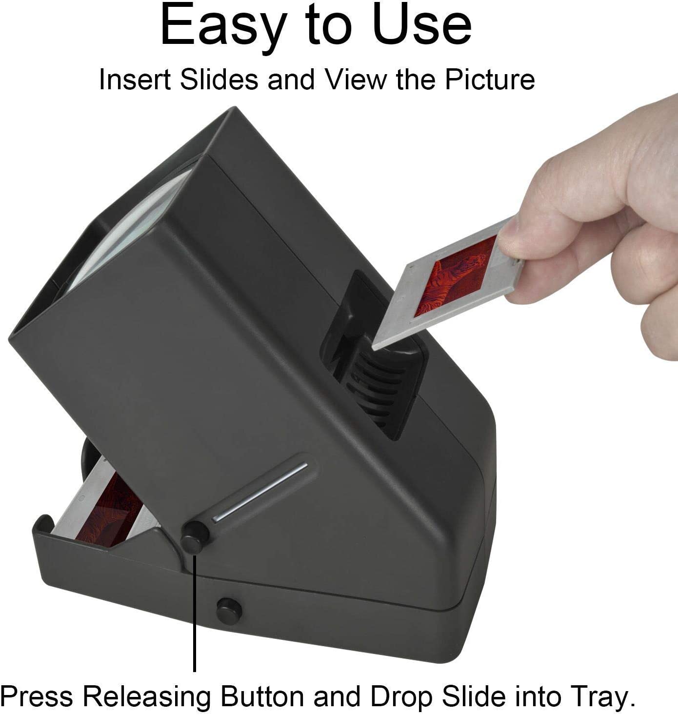 RAINBEAN USB Powered 35mm Negative Slide Film Viewer, Old Slides Viewer ...