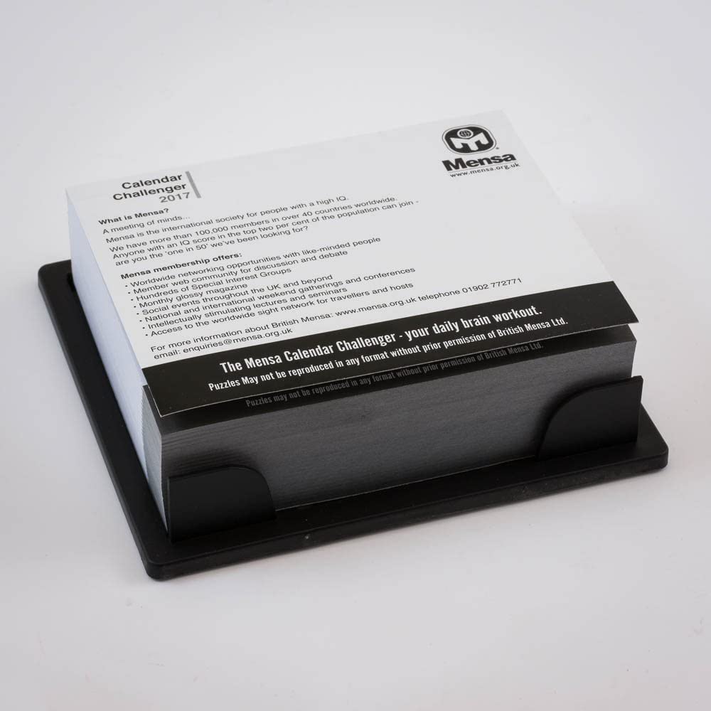 Mensa Calender Challenger – BigaMart