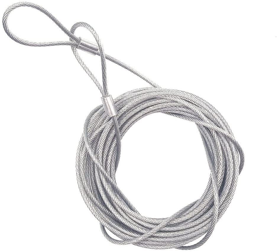 16.5Ft Security Safety Cable Luggage Lock Safety Cable Wire with ...