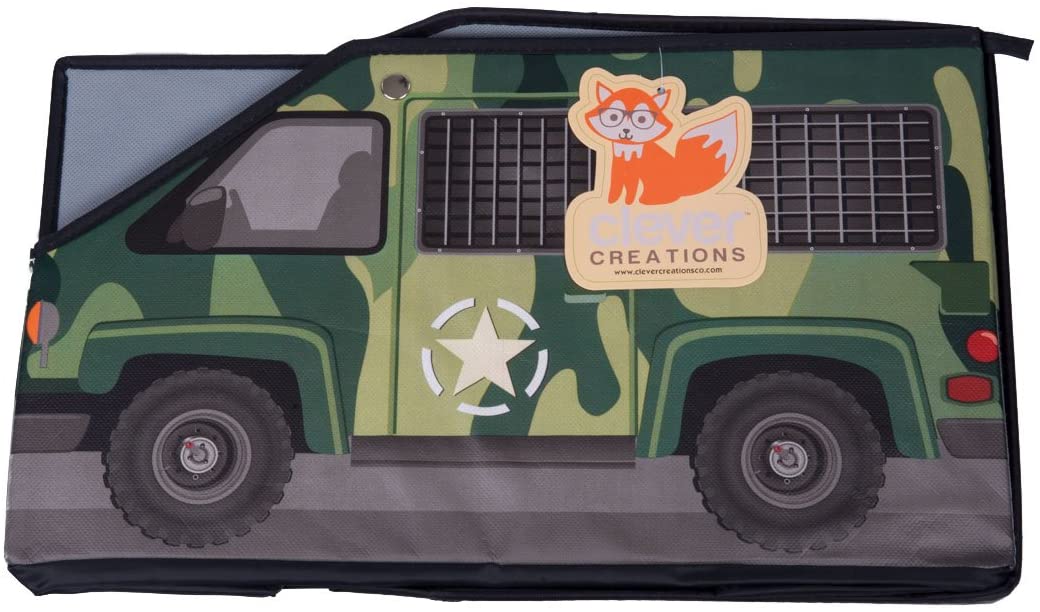 Kid’s Military Army Camo Truck Storage Box and Toy Organizer – BigaMart