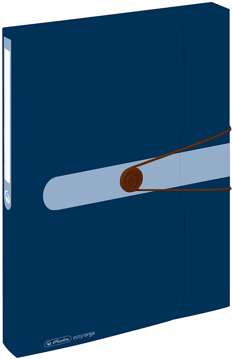 Herlitz A4 Recycling Paper Document Box – Dark Blue – BigaMart