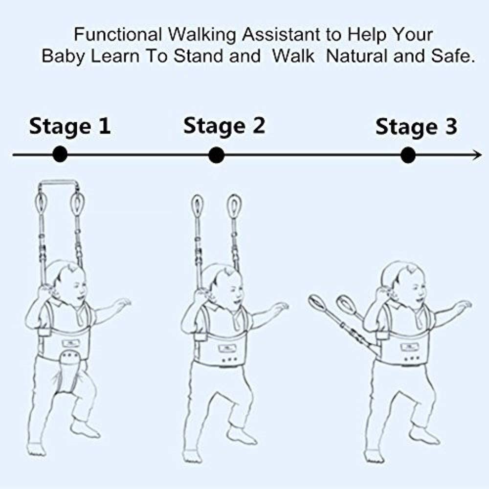 Baby Walking Assistant Harness, Handheld Toddler Walking Harness Baby ...