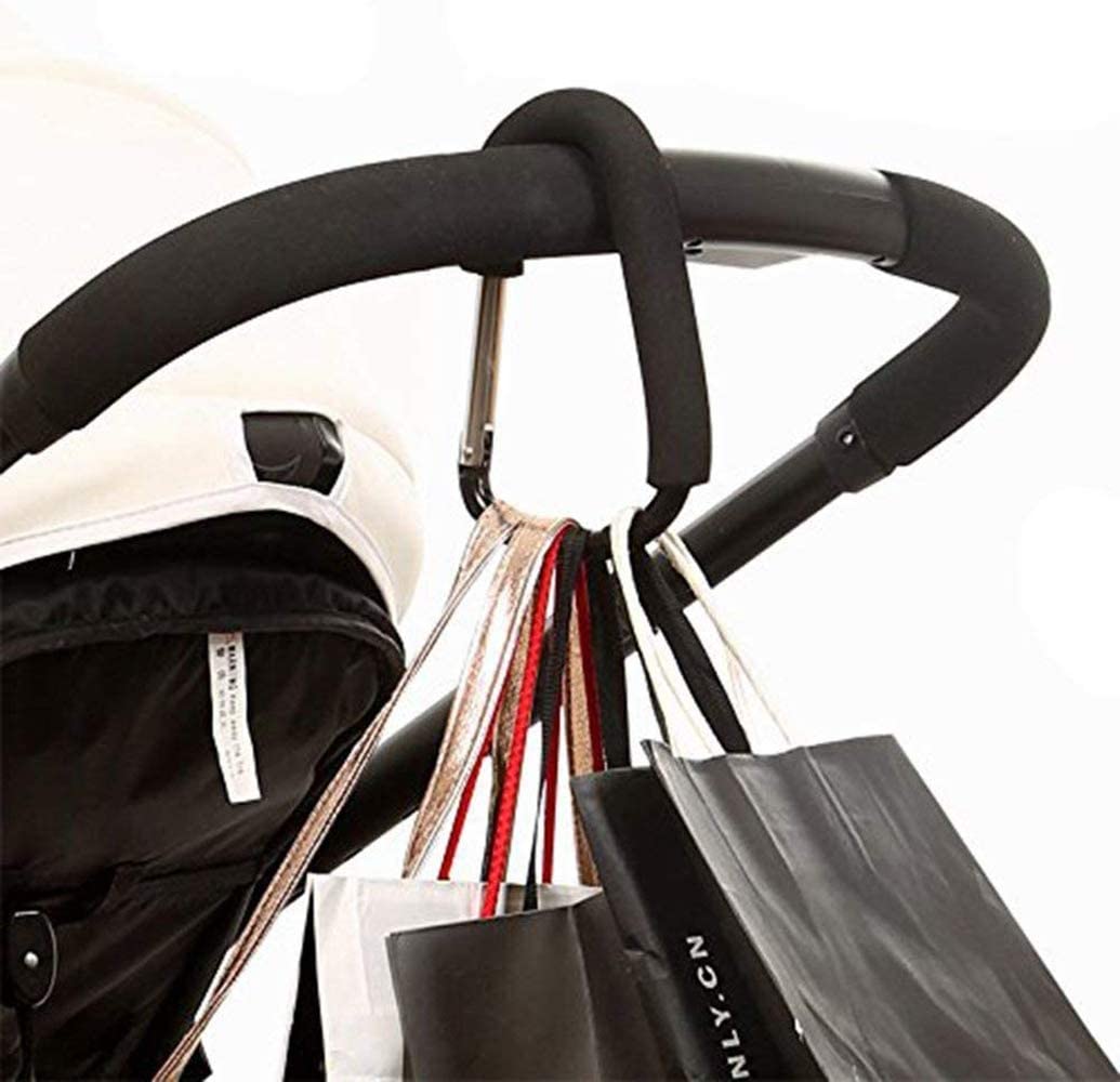 Wholesale Solutions® – 2x Black Large Buggy Clips For Pram Pushchair ...