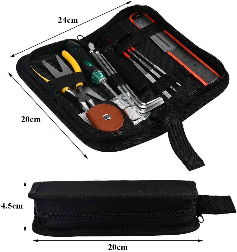 Guitar Tools Repair Maintenance Cleaning Tool Kit,String Action Ruler ...