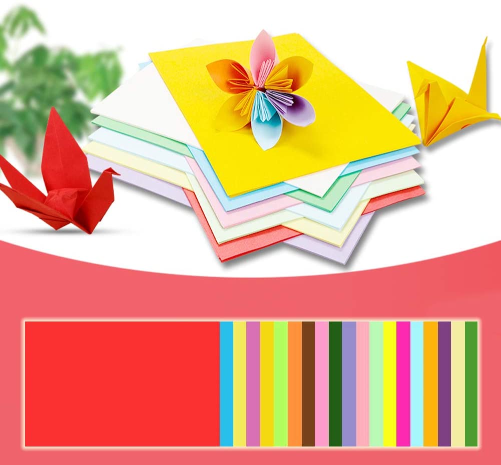 Coloured Card A4, Coloured Paper (Pack of 100 Sheets) 230gm, 20 ...