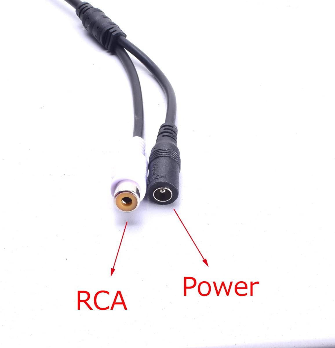 CoCar RCA video cable with red reverse trigger lines for car rear view ...