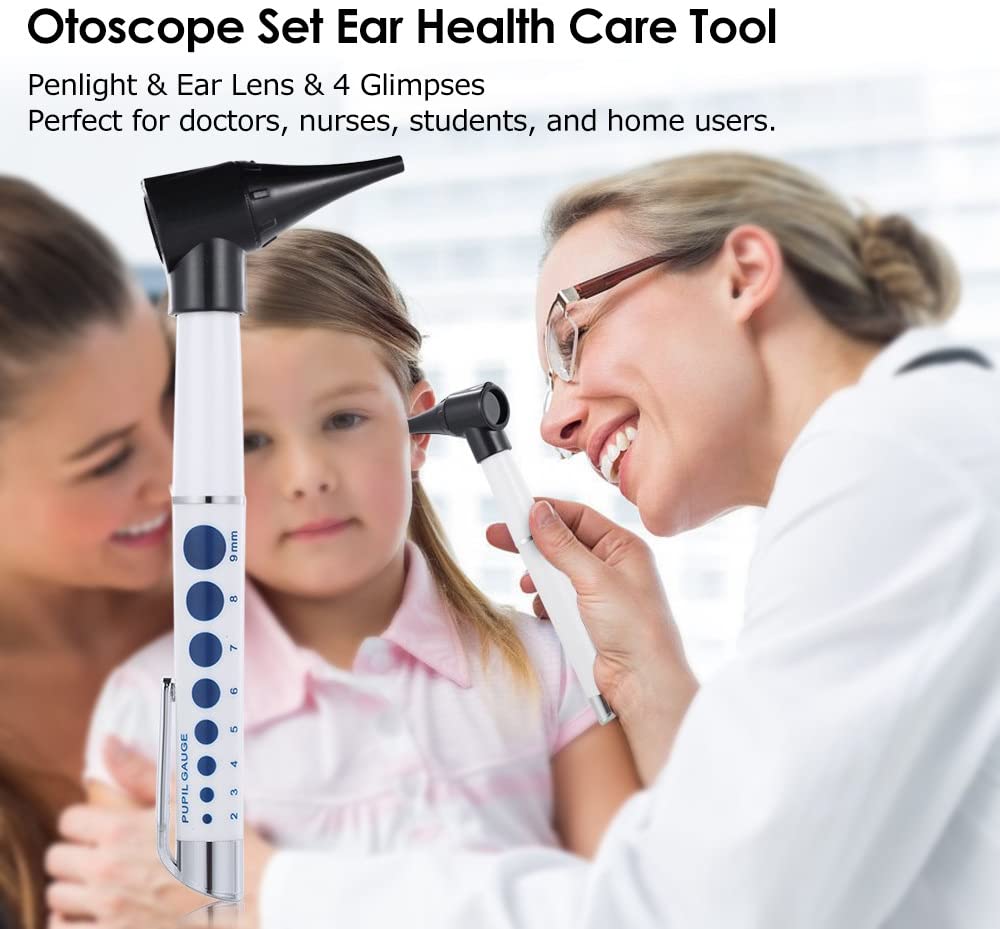 Otoscope – Bysameyee Portable Otoscope for Doctors Nurses Students ...