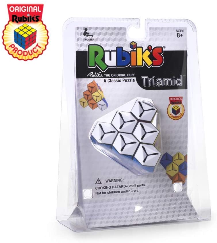 Rubik’s Triamid | Triangular Smart Puzzle, Original Pyramid Brain ...