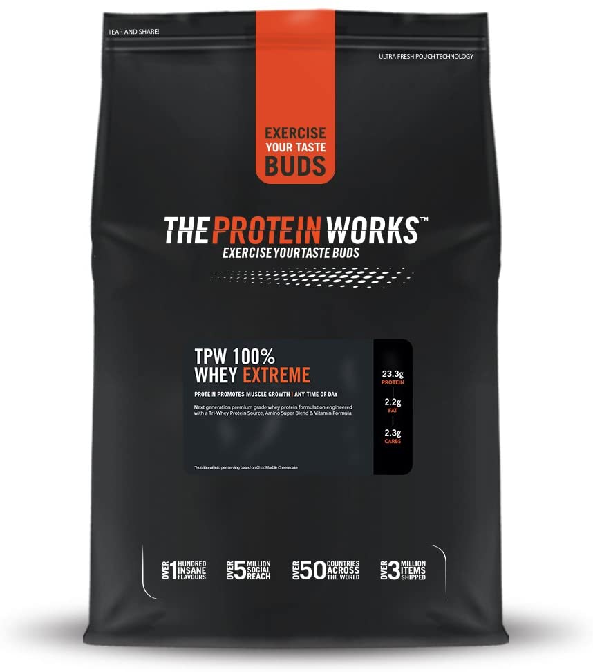 THE PROTEIN WORKS 100% Whey Extreme Protein Powder | Amino Acid Dense ...
