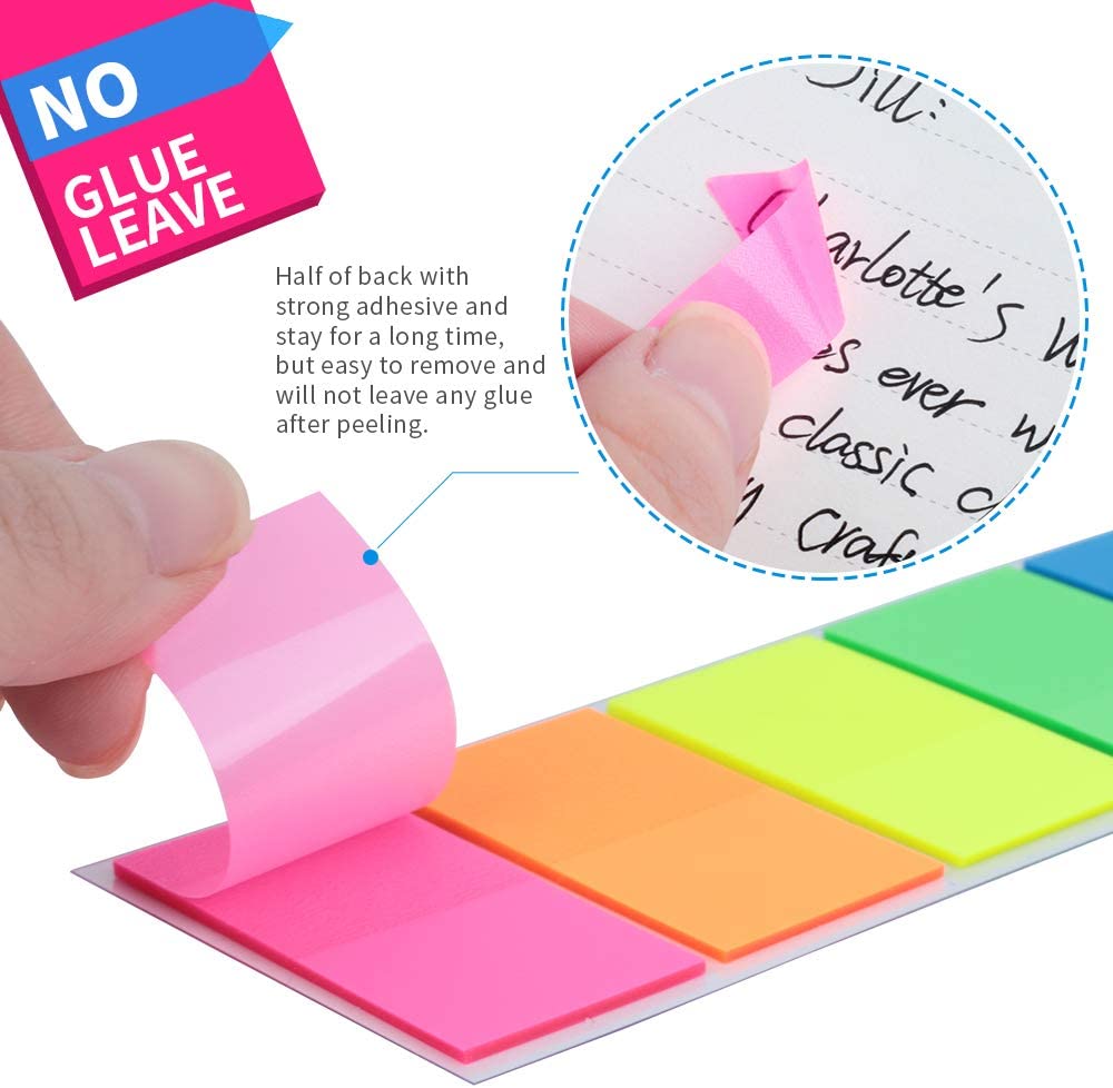 FANDAMEI 920 Pcs Neon Index Stickers – 280 Pcs Large Square Index Tabs ... FANDAMEI 920 Pcs Neon Index Stickers – 280 Pcs Large Square Index Tabs ...