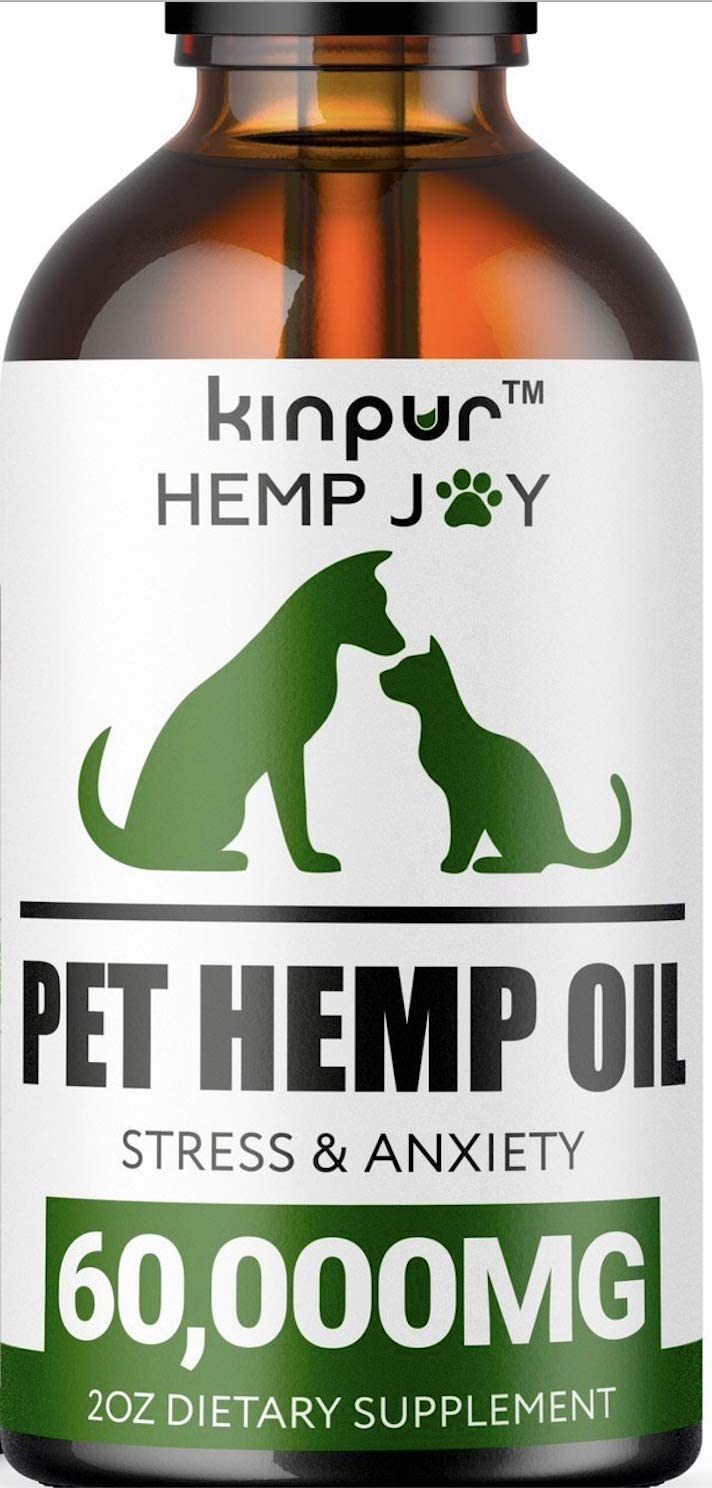 Kinpur Natural Hemp Oil for Dogs and Cats – 500,000mg – Pet Hemp Oil ...