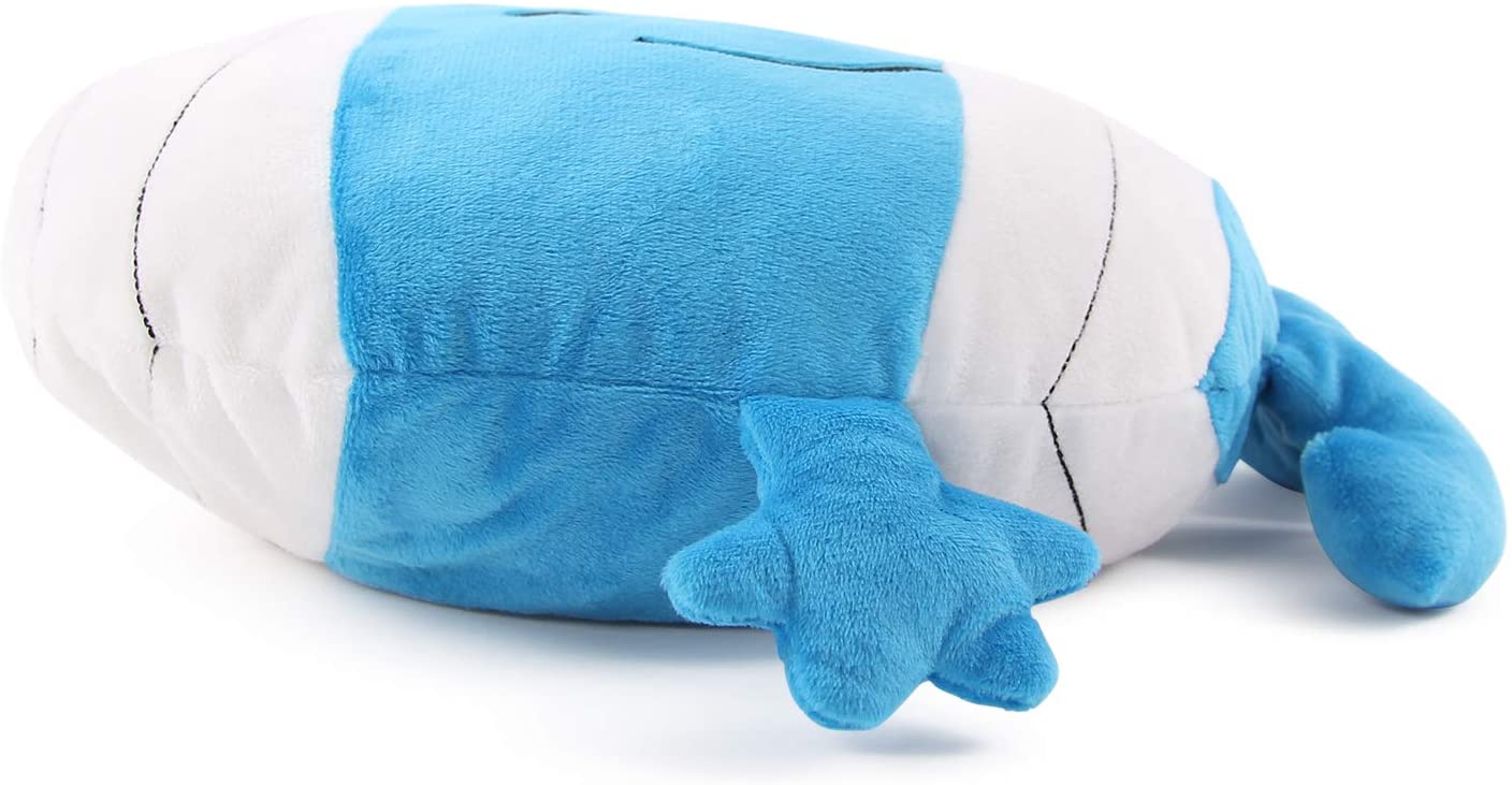 Mr Men Little Miss 1205 Mr Bump Heatable Plush Toy, Blue, Age 3+ - BigaMart