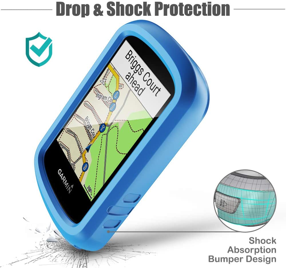 TUSITA Case Compatible with Garmin Edge 830 – Silicone Protective Cover ...