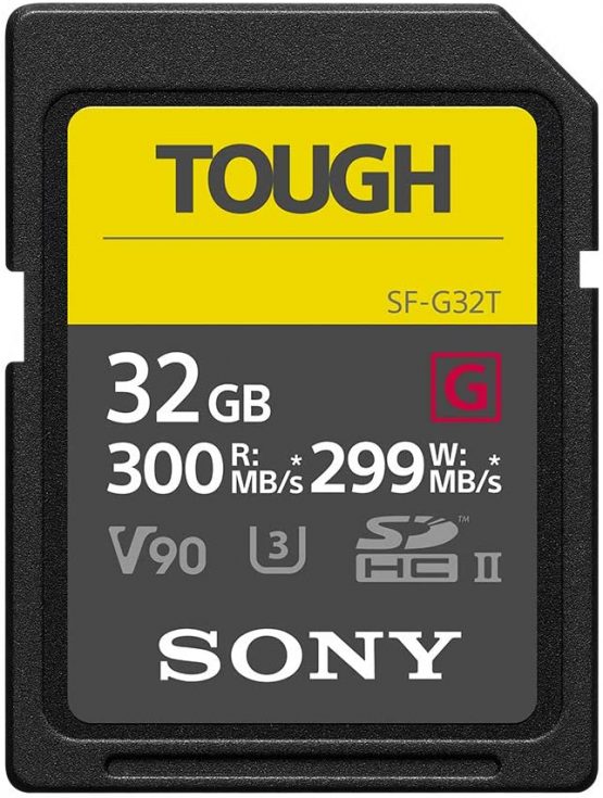 Sony 32GB SDHC Flash Memory Card – World toughest and fastest UHS-II SD ...