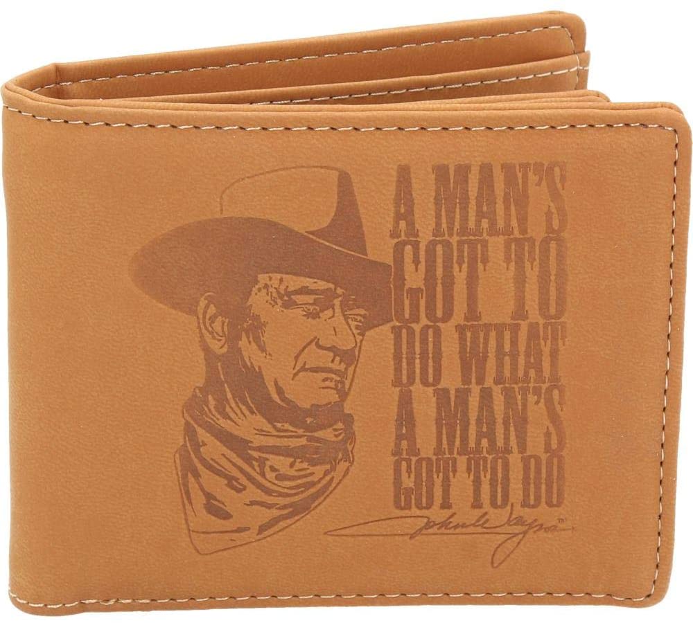 Nemesis Now B3315J7 John Wayne Wallet 10cm Brown - BigaMart