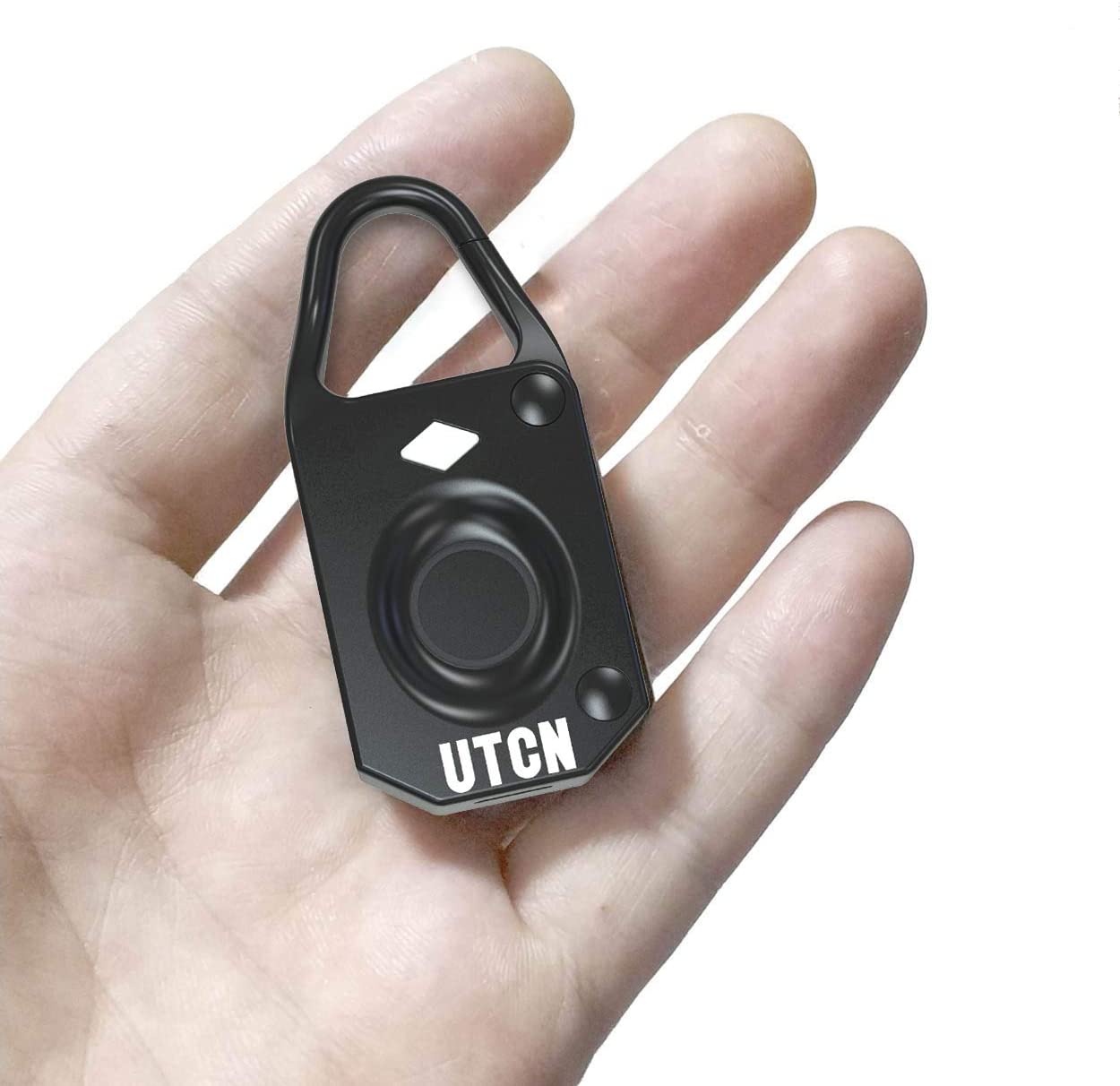 UTech Mini Fingerprint Padlock, biometric Lock, no Need Keys & Password ...