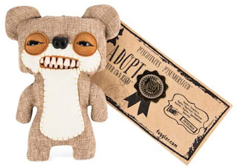 Fuggler Medium 9″ Teddy Bear Nightmare Chase | Light Brown Chase ...