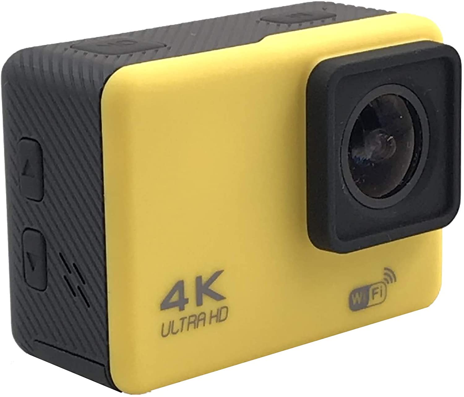 SK8 Cam 4K Sports Camera – Yellow – BigaMart