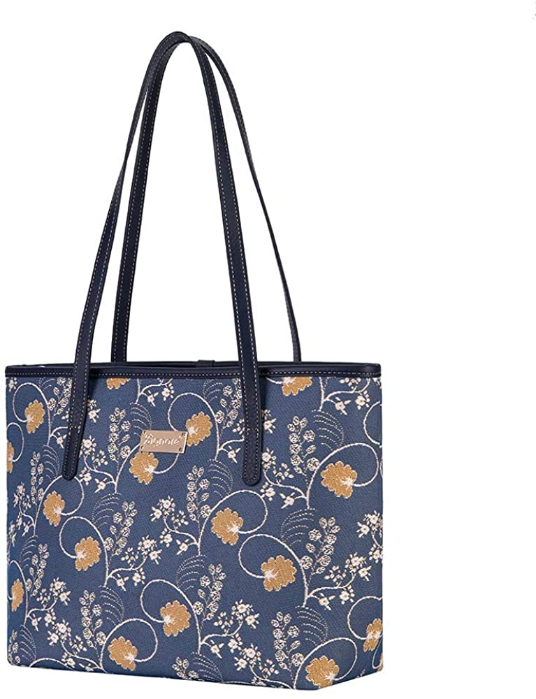 Signare Tapestry Shoulder Bag Tote Bag for Women with Floral Design ...