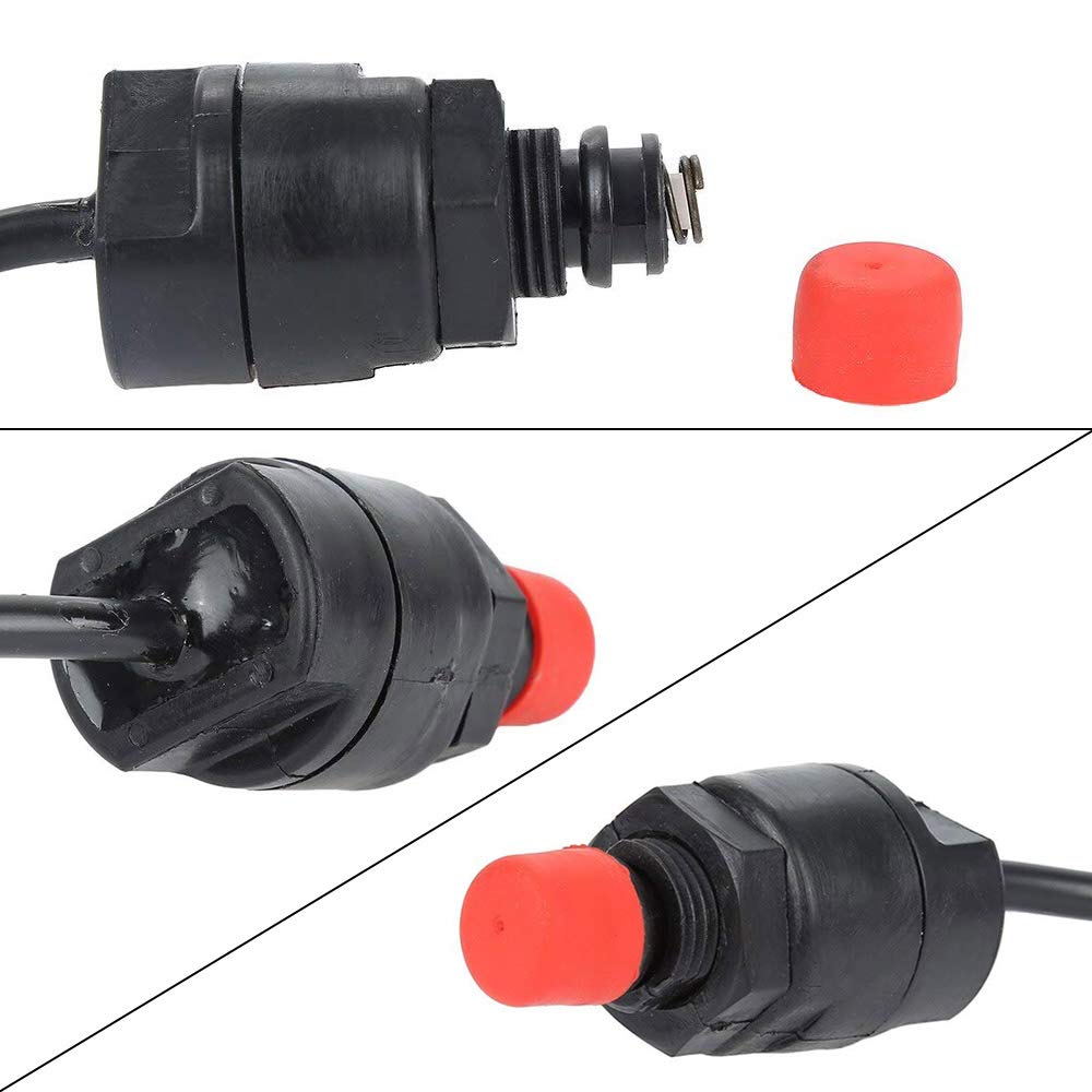 Sunerly Universal Outboard Kill Switch Keys Motorcycle Lawn Mowers ...