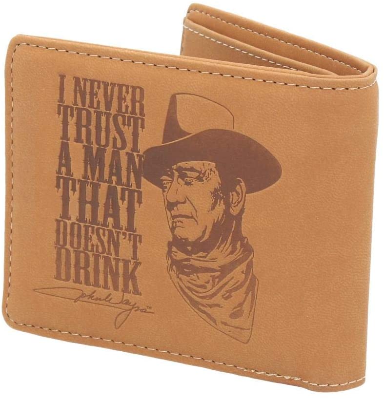 Nemesis Now B3315J7 John Wayne Wallet 10cm Brown – BigaMart