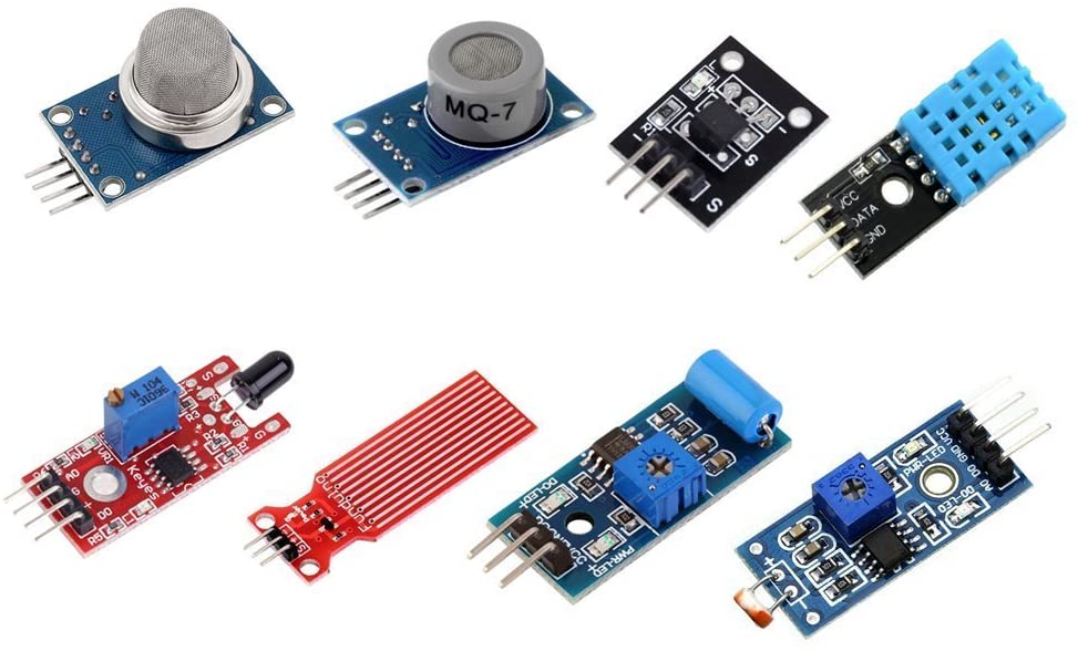 Kookye 16 In 1 Smart Home Sensor Modules Kit For Arduino Raspberry Pi Diy Professional Smart