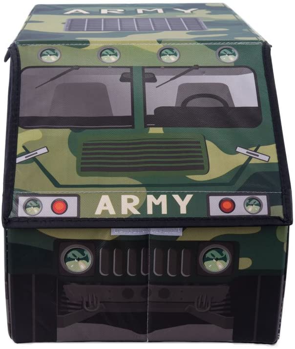 Kid’s Military Army Camo Truck Storage Box and Toy Organizer – BigaMart