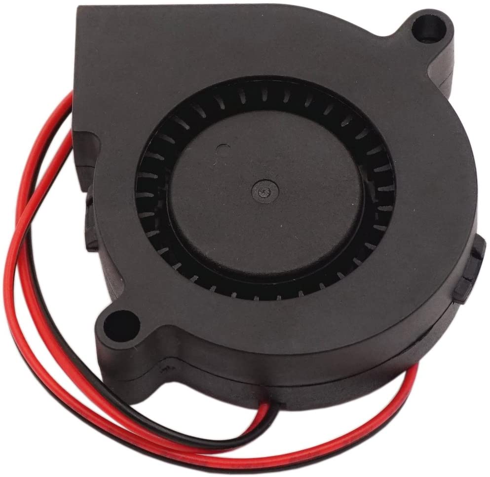 WINSINN 50mm Blower Fan 5V 5015 Hydraulic Bearing 50x15mm Turbine Turbo – High Speed (Pack of ...