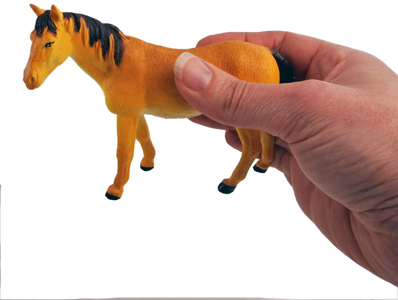 Lello and Monkey Farm Animal Plastic Toy Figures boxed set of 6 – BigaMart