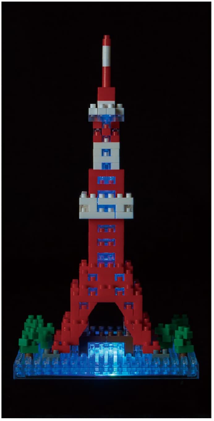 nanoblock – Tokyo Tower 2, Building Set (NBH053) – BigaMart