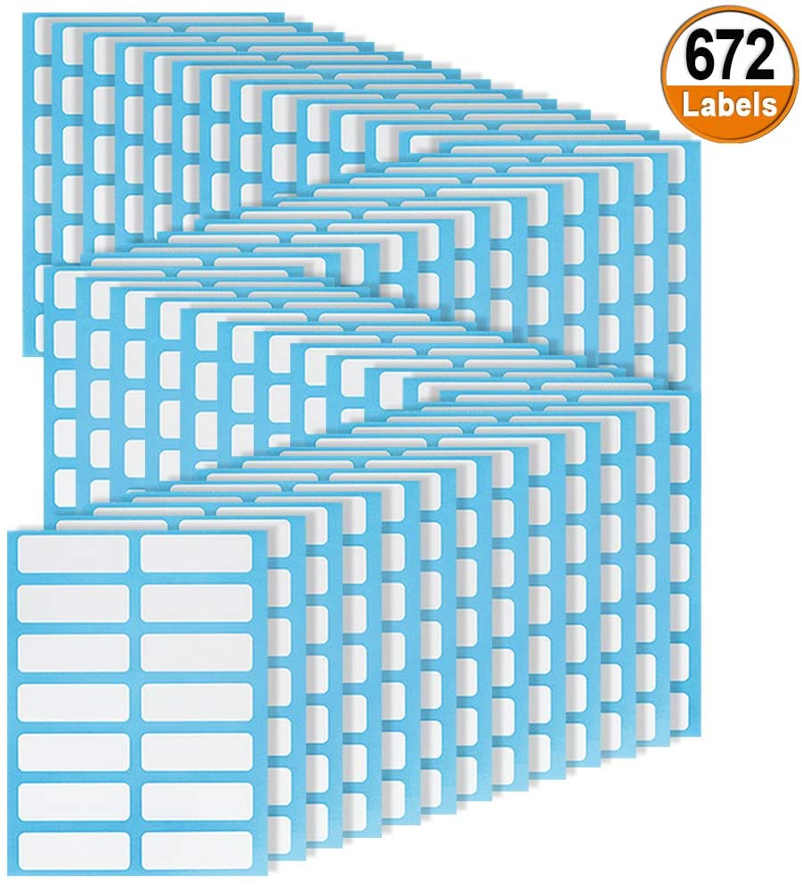 File Folder Labels Adhesive Name Label White Filing Envelopes Tags ...