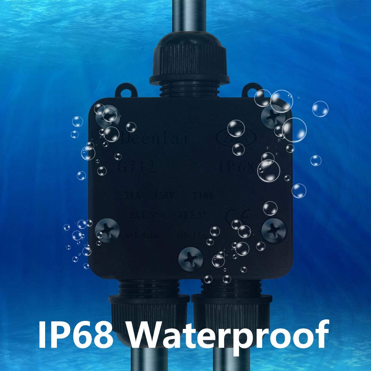 Waterproof Junction Box – IP68 Waterproof Electrical Junction Boxes ...