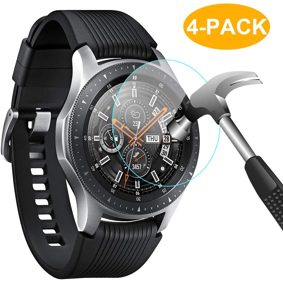 CAVN Screen Protector Compatible with Samsung Galaxy Watch 46mm & Gear ...