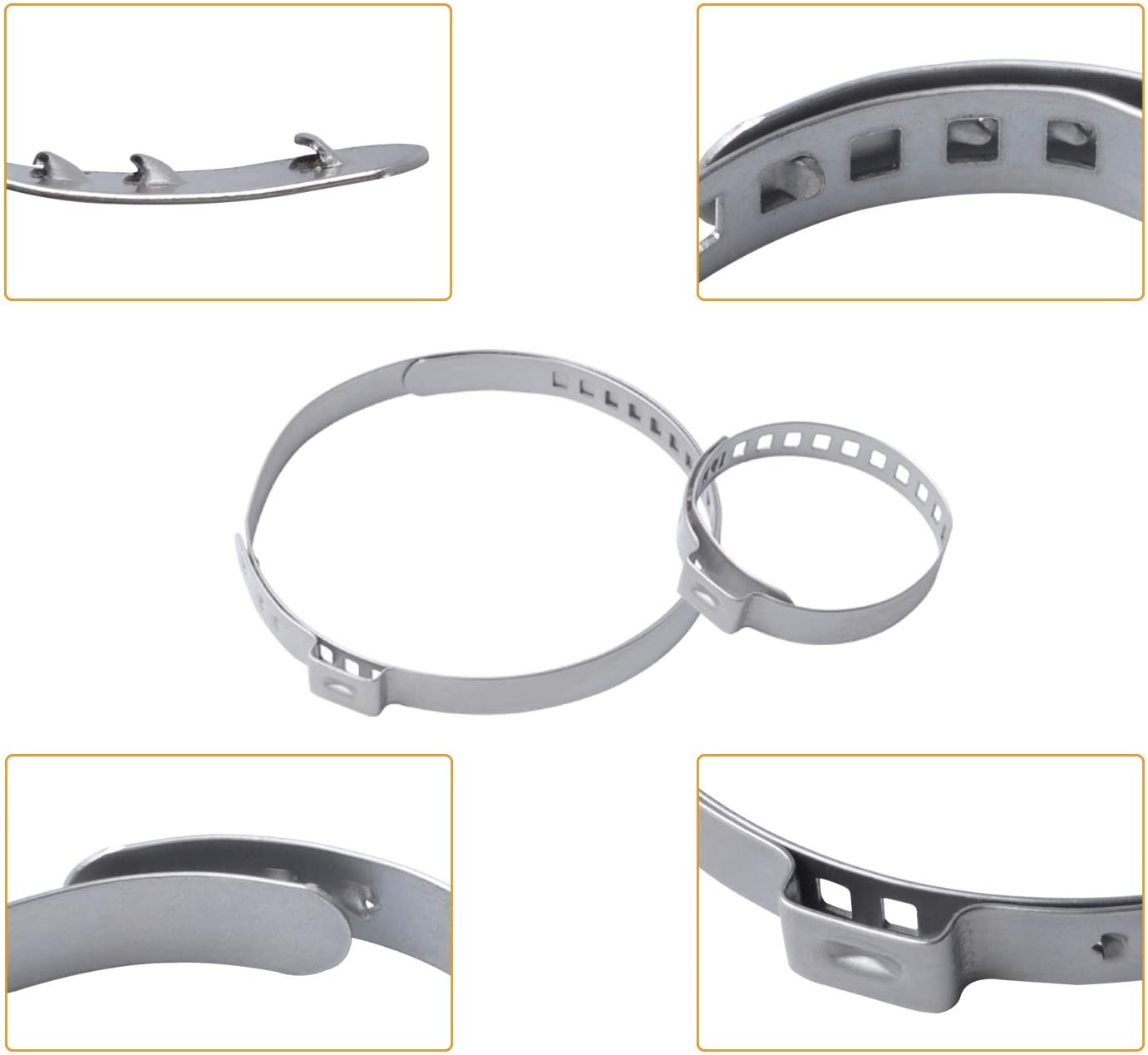 CV Boot Clamps, MIKKUPPA CV Joint Clips Kit – pack of 16 – BigaMart